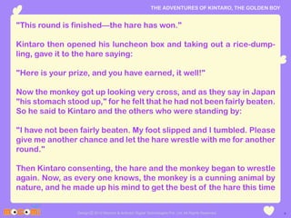 The Adventure Of Kintaro The Golden Boy - Japanese Fairy Tale - Mocomi.com