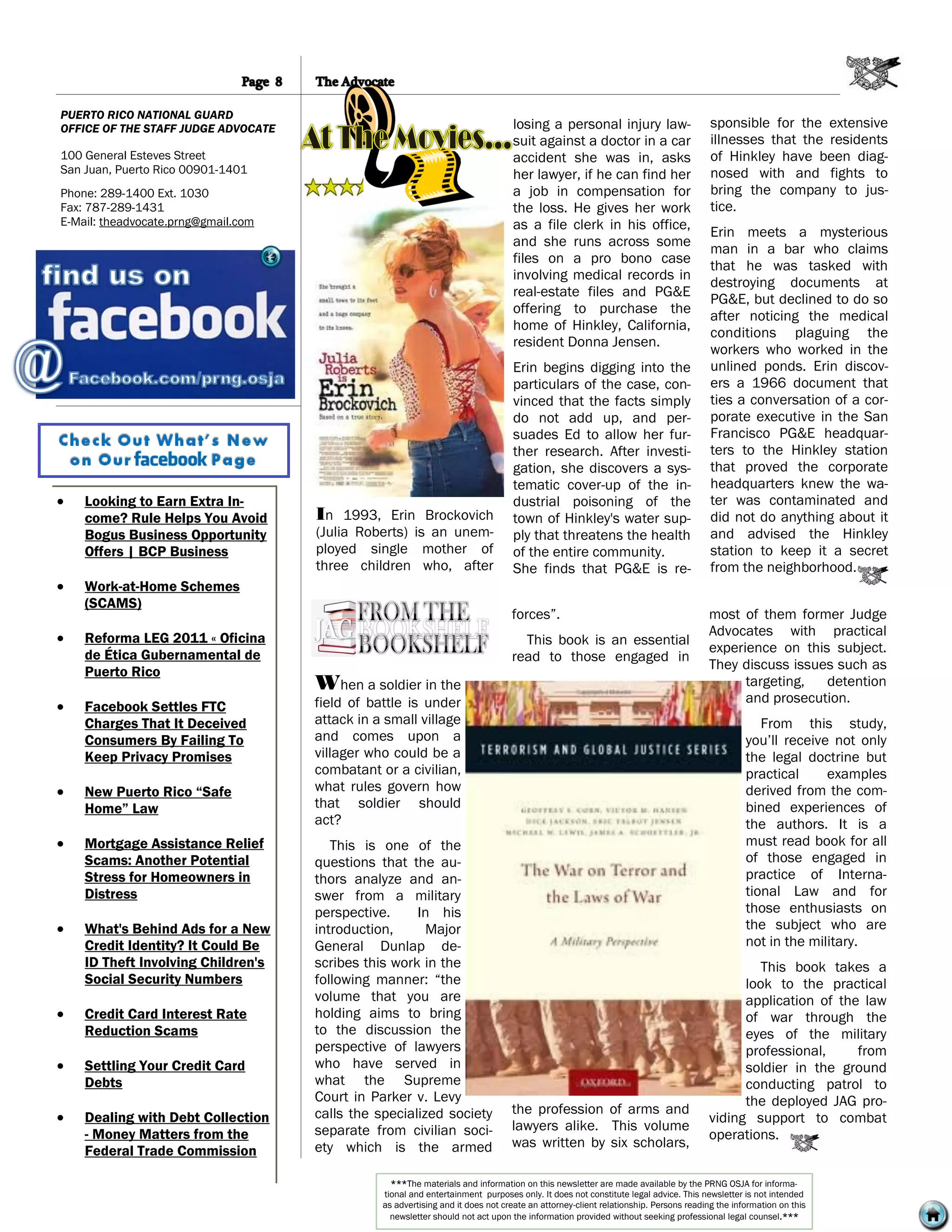 The Advocate, Issue 1 Vol 2 | PDF