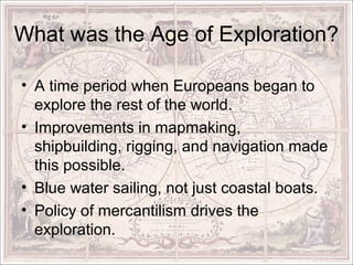 The age-of-exploration | PPT | Africa Travel | Travel Locations
