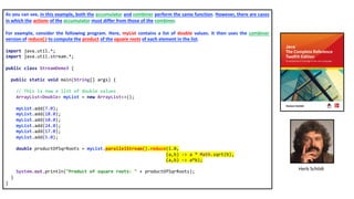 The aggregate function - from sequential and parallel folds to parallel aggregation - Java and ...