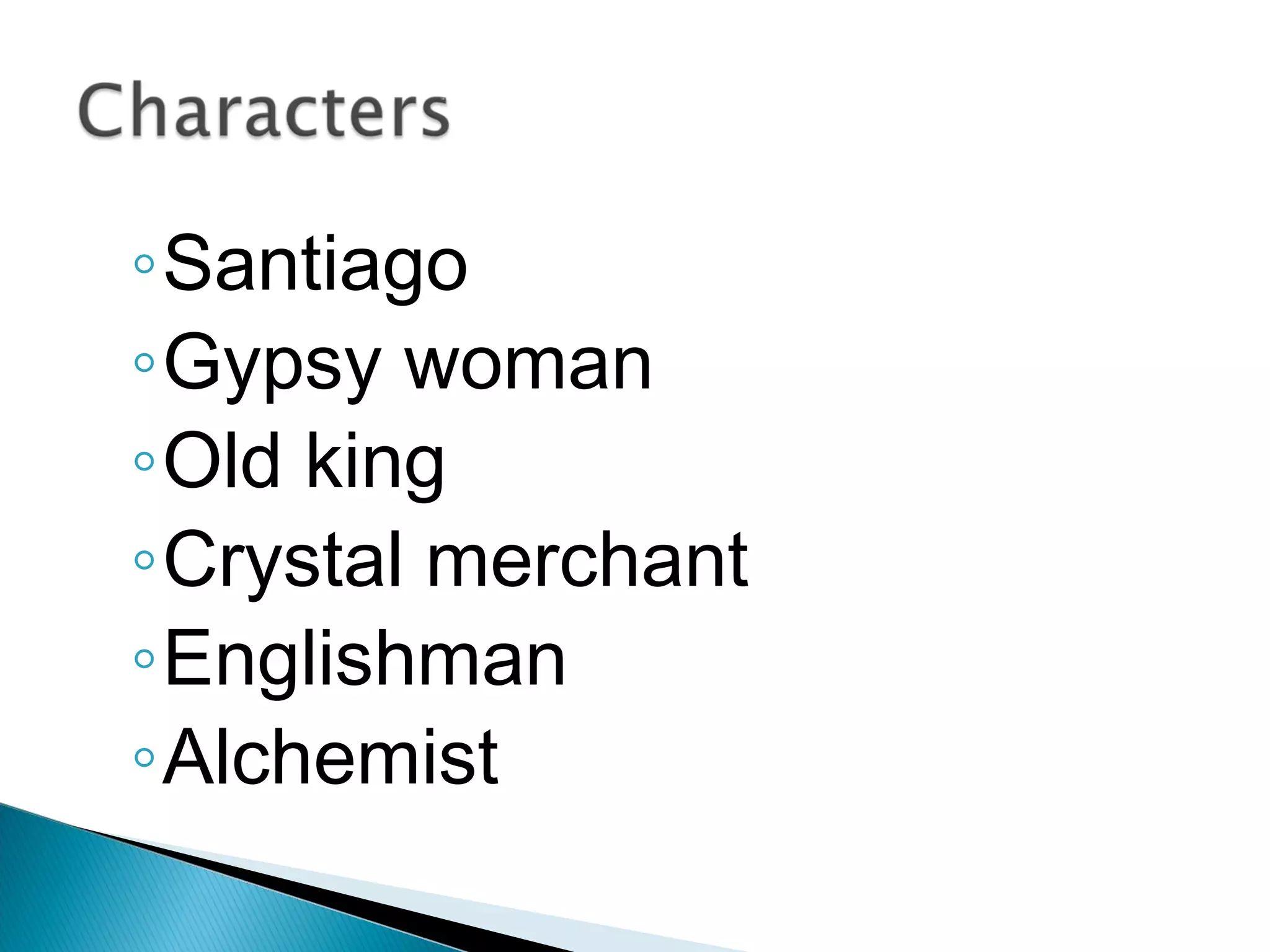 The alchemist-introduction | PPT