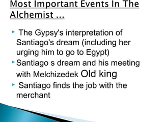 The alchemist-introduction | PPT