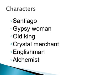 The alchemist-introduction | PPT