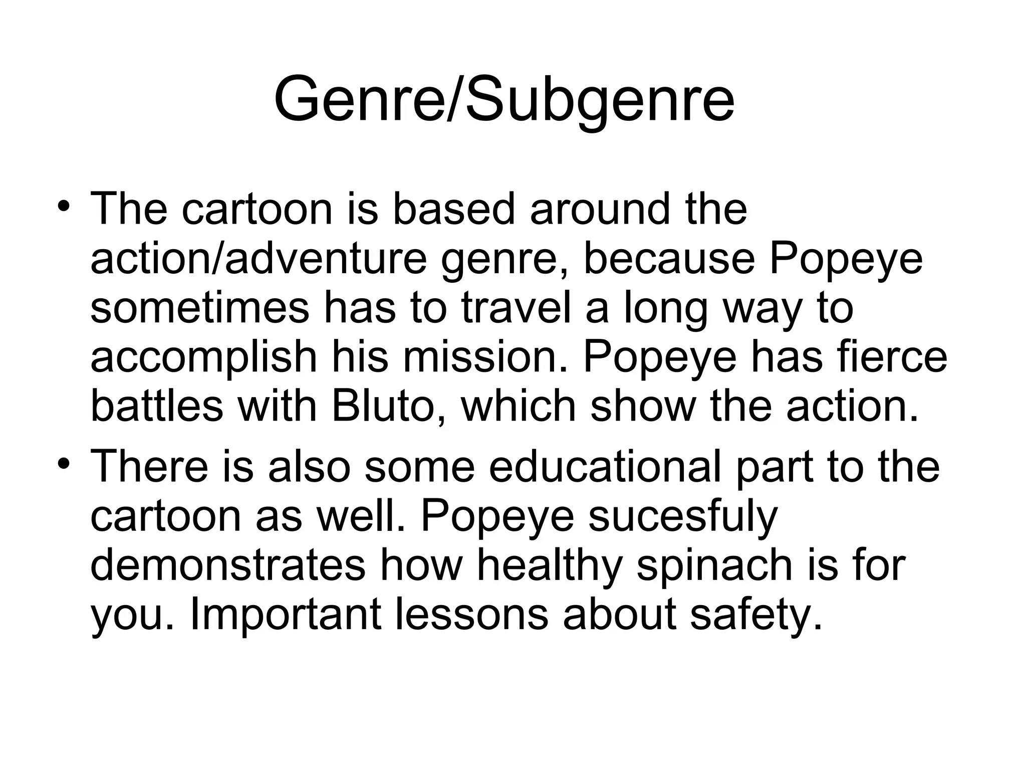 The All New Popeye Show! | PPT