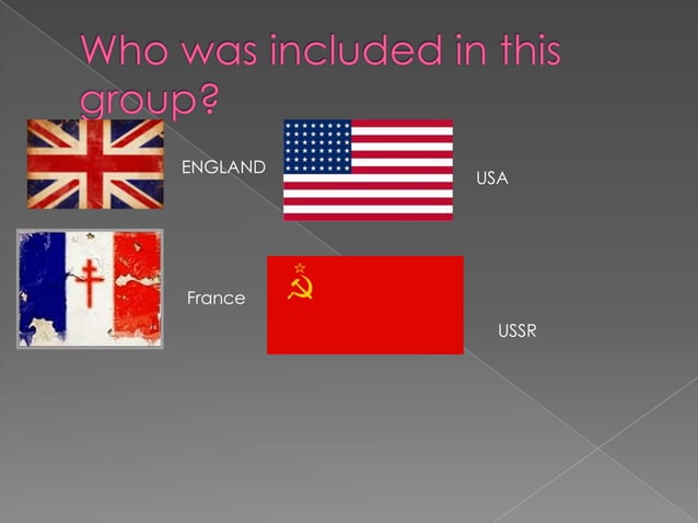 The Allies Power | PPTX