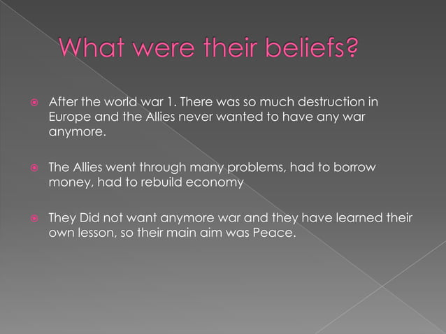 The Allies Power | PPTX