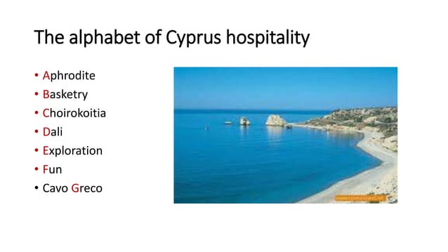 The alphabet-of-Cyprus-hospitality | PPT