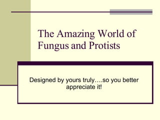 The Amazing World Of Fungus And Protists | PPT