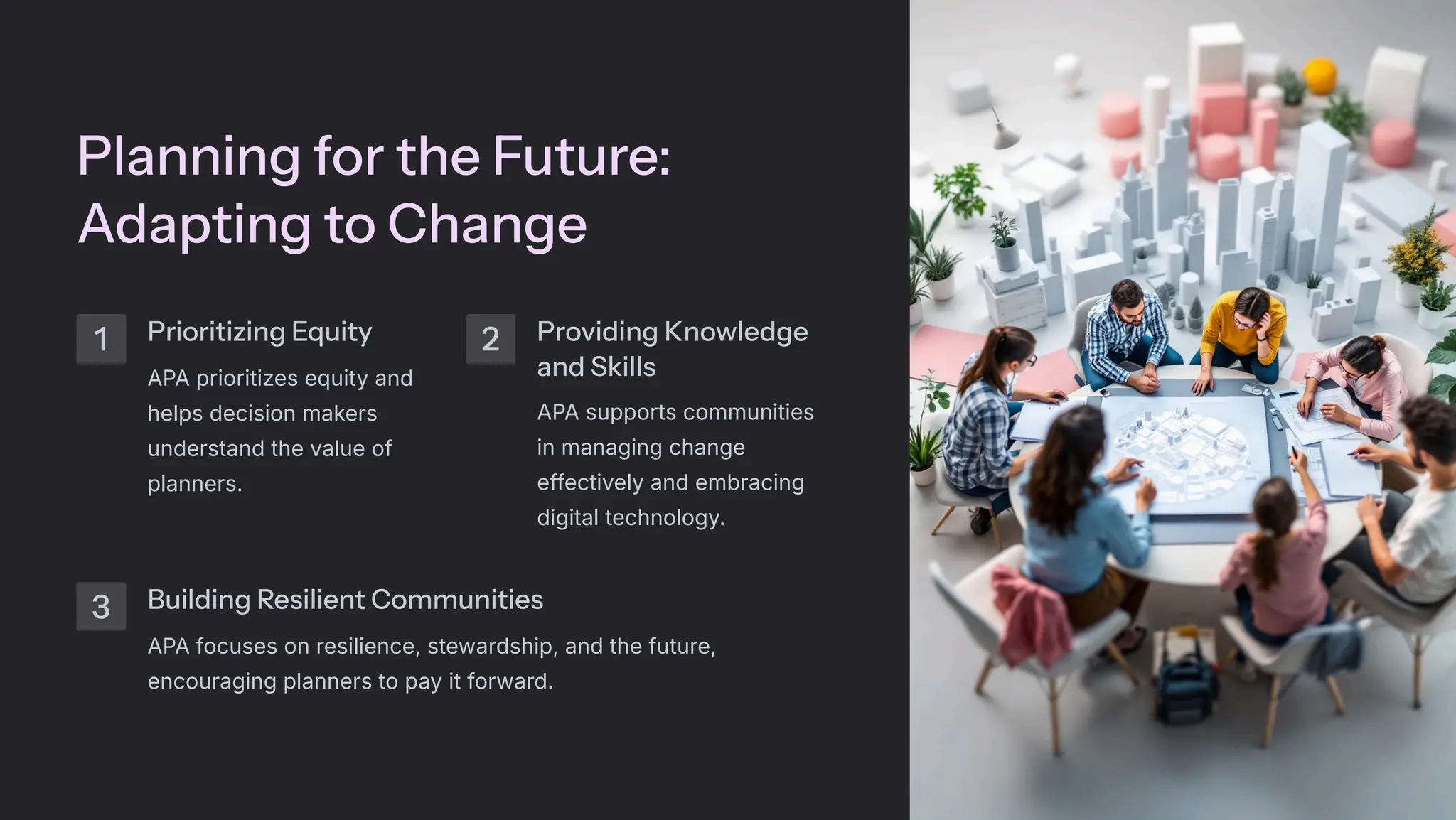 The American Planning Association Shaping the Future | PPT