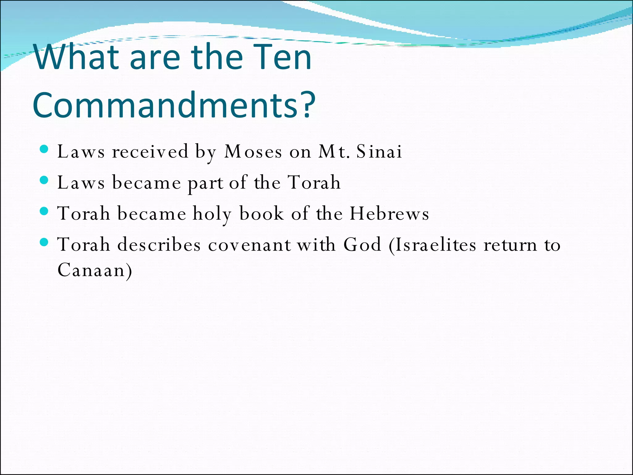 The Ancient Israelites 2008 | PPT