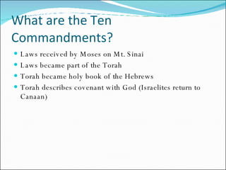 The Ancient Israelites 2008 | PPT