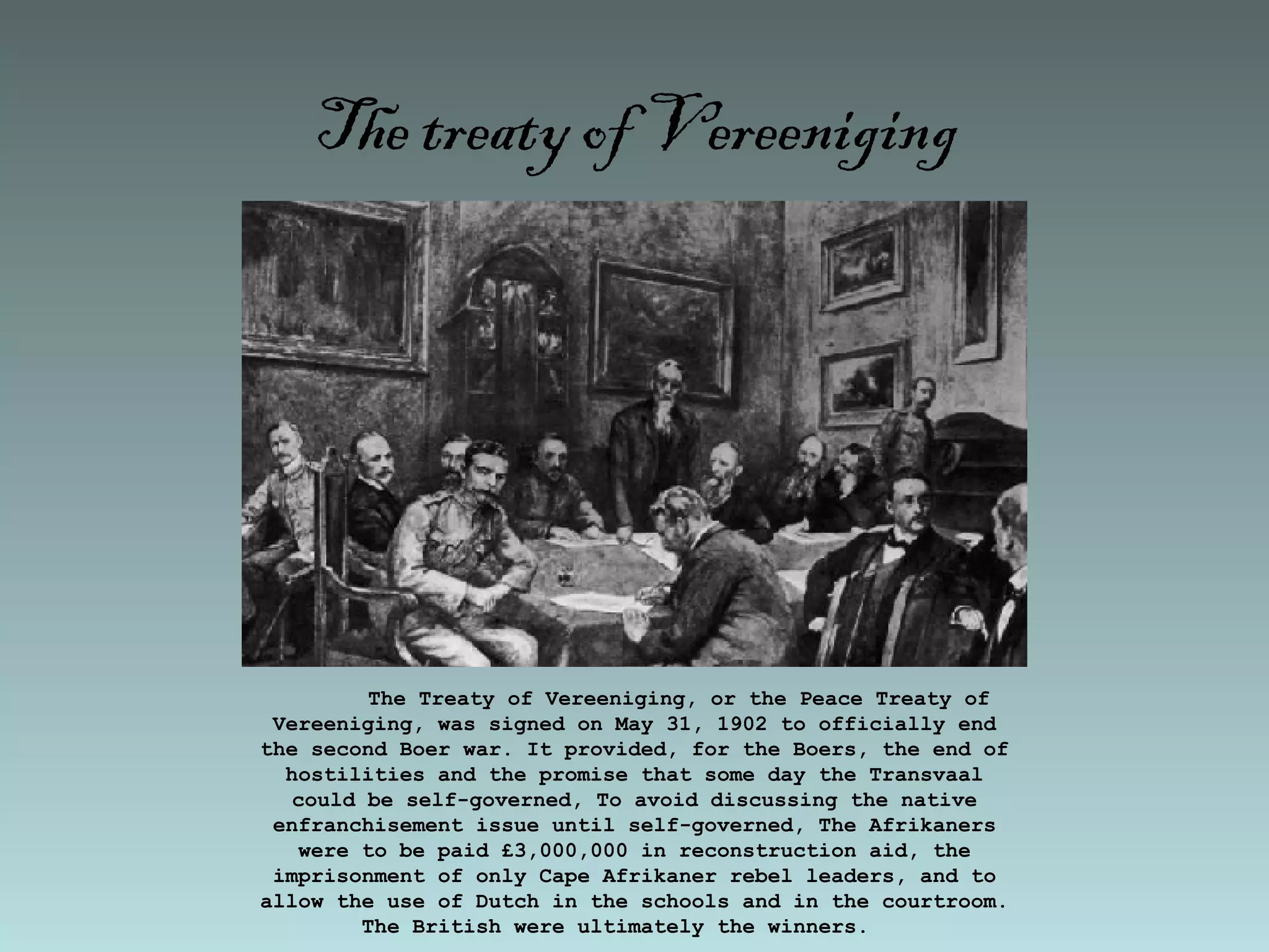 The Anglo Boer War | PPT