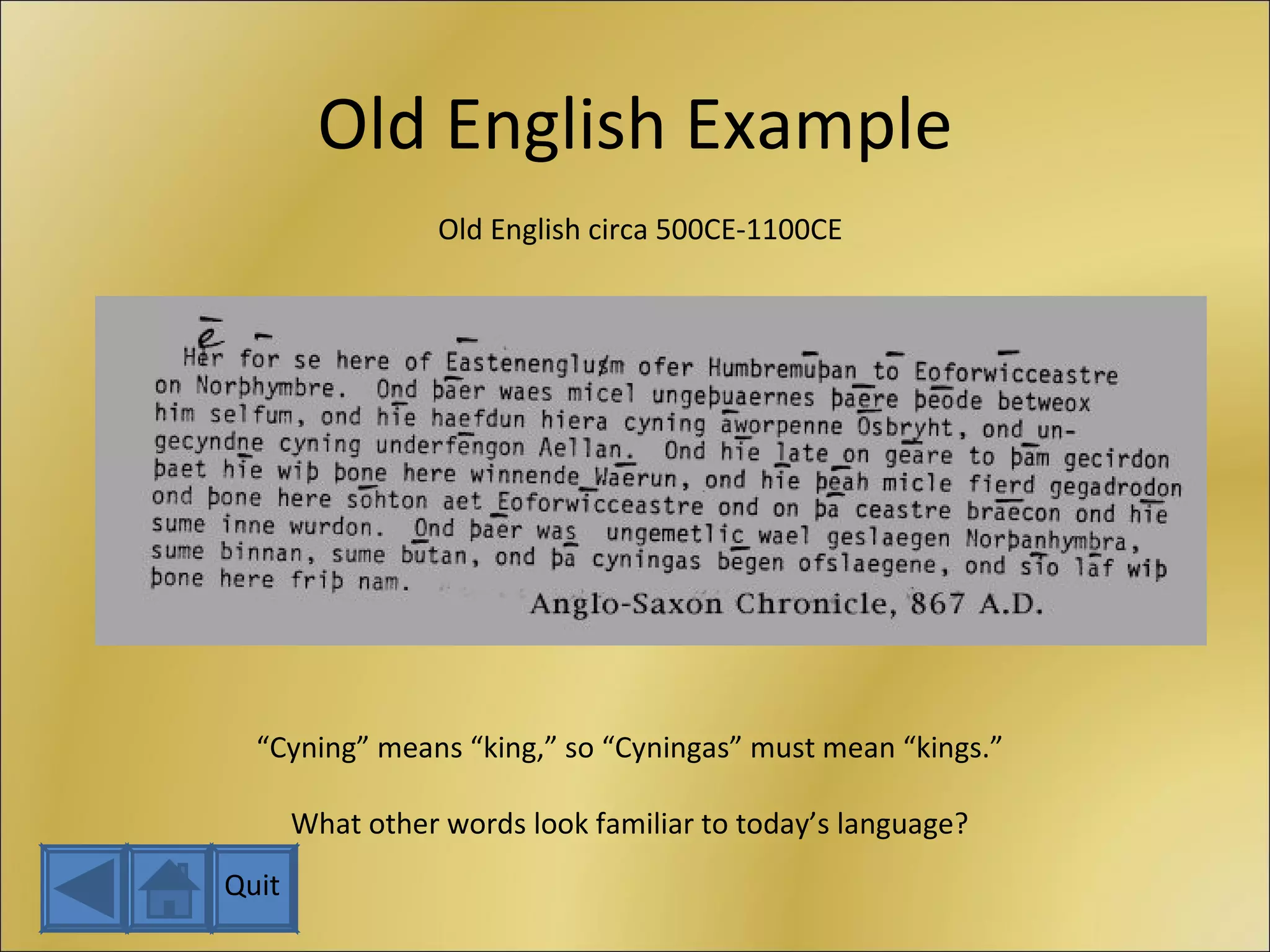 The Anglo-Saxons and Beowulf | PPT