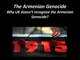 We Remember Armenian Genocide
