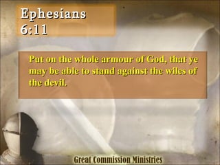 The Armor Of God By Pastor Esting | PPT