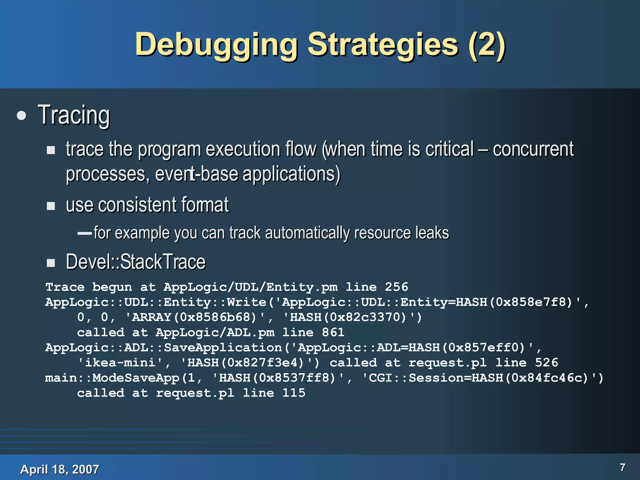 The Art Of Debugging Ppt 6208
