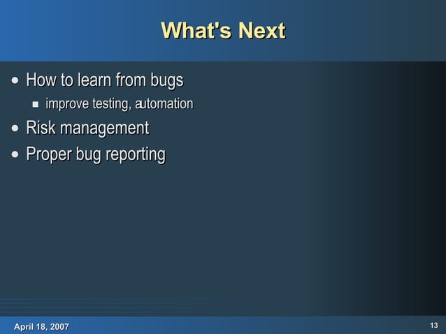 The Art Of Debugging | ODP