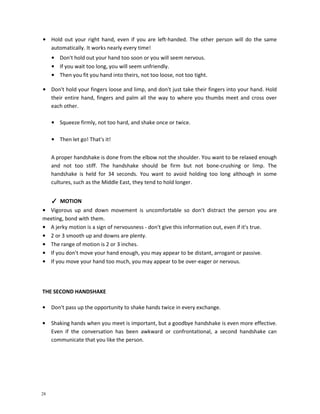 The art-of-handshake-and-eye-contact-in-business | PDF