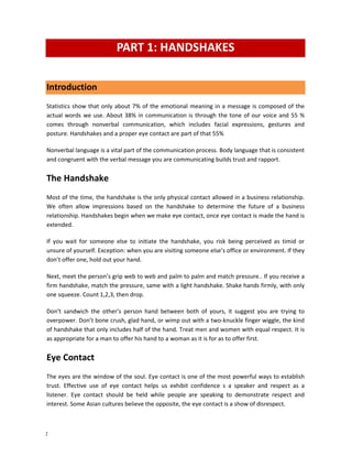 Eye Contact Business Communication