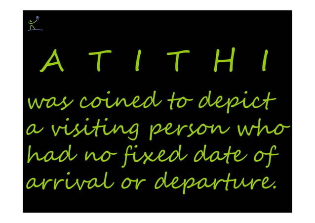 Responsible Tourism - The art of hospitality: India - Atithi Devo Bhava ...