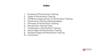 The Art of Penetration Testing in Cybersecurity. | PDF