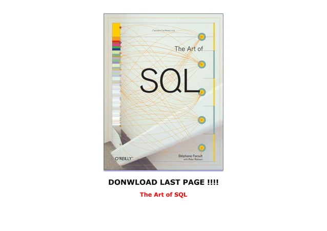 The Art of SQL | PDF