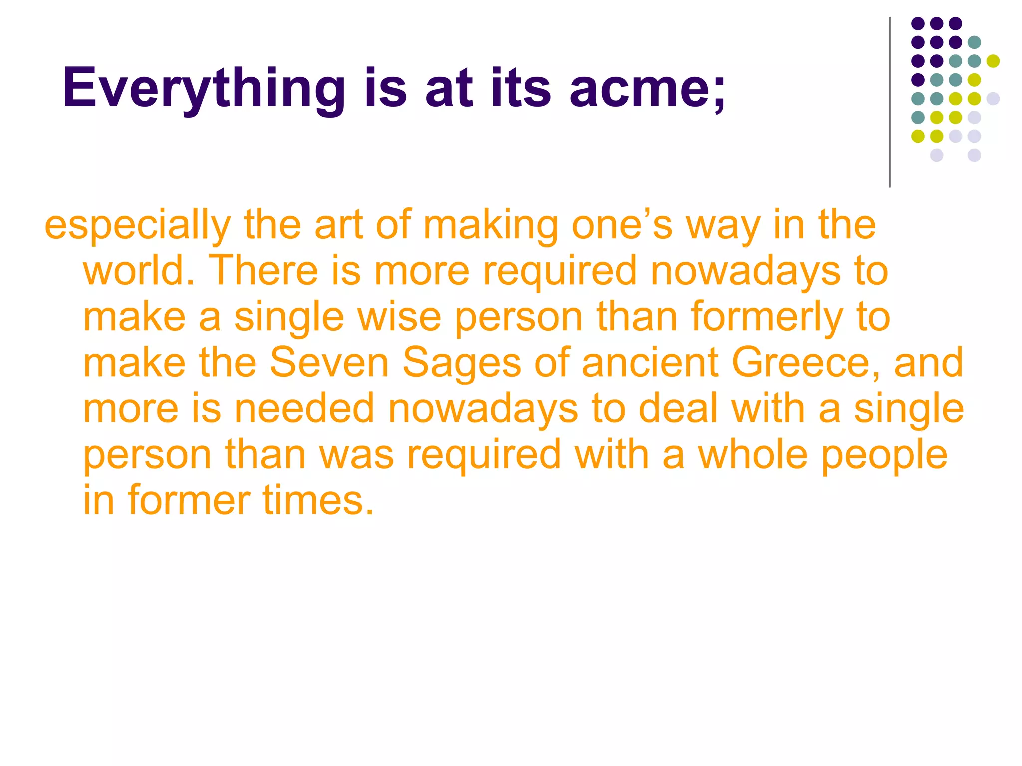 The Art Of Worldly Wisdom | PPT