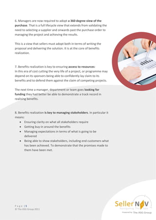 Benefits Realization | PDF