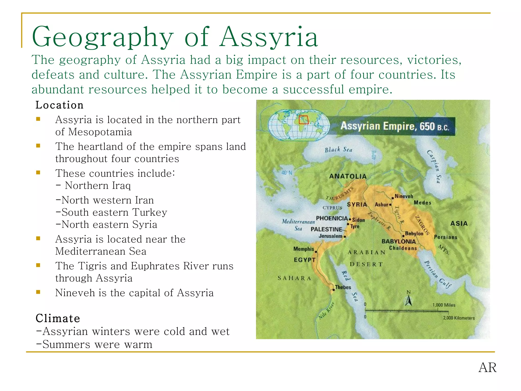 The Assyrian Empire | PPT