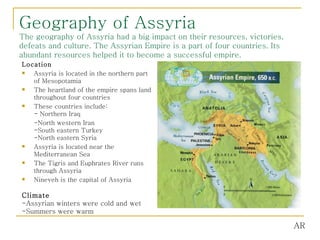 The Assyrian Empire | PPT