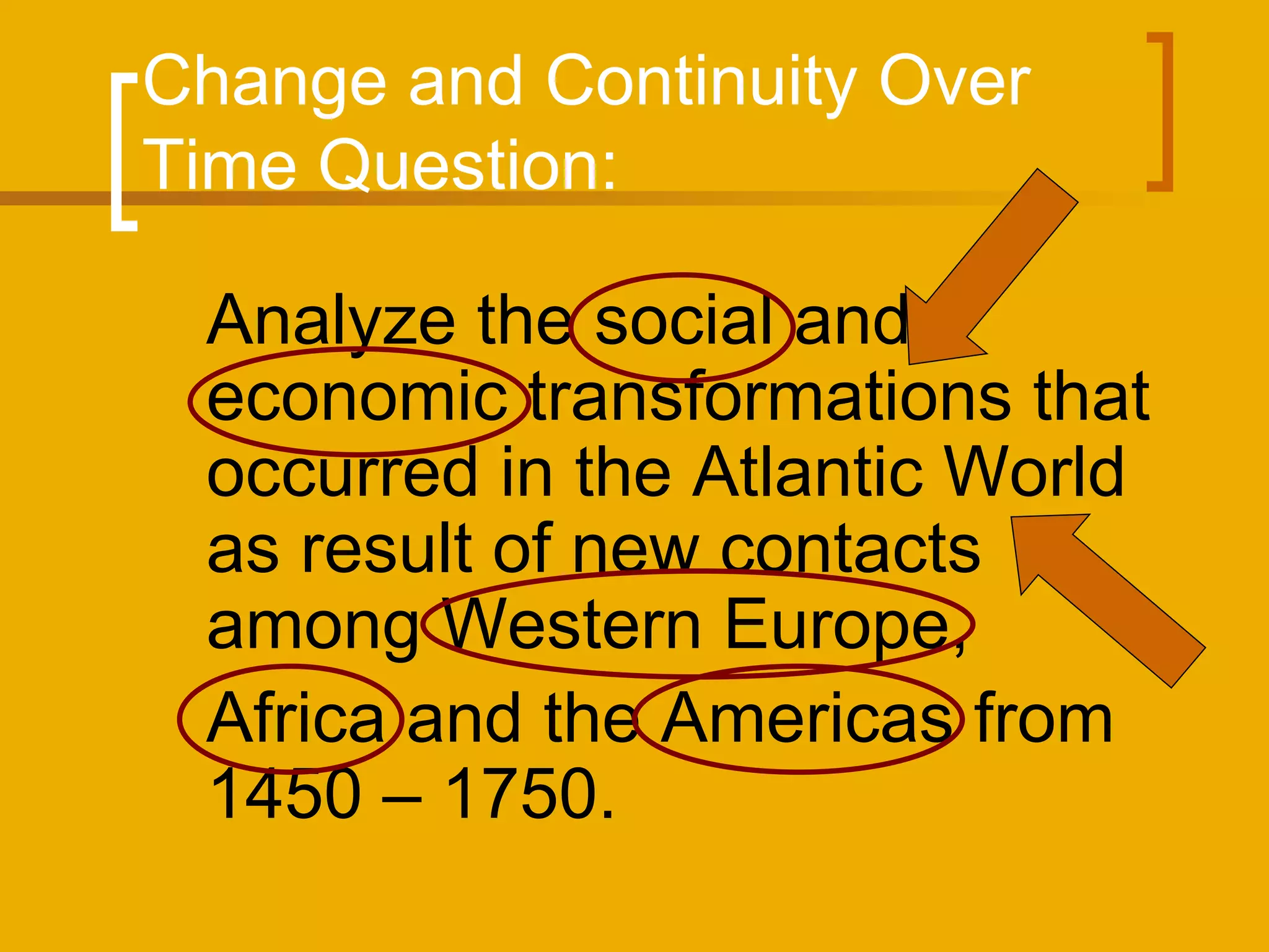 The Atlantic World 1450 1750 | PPT