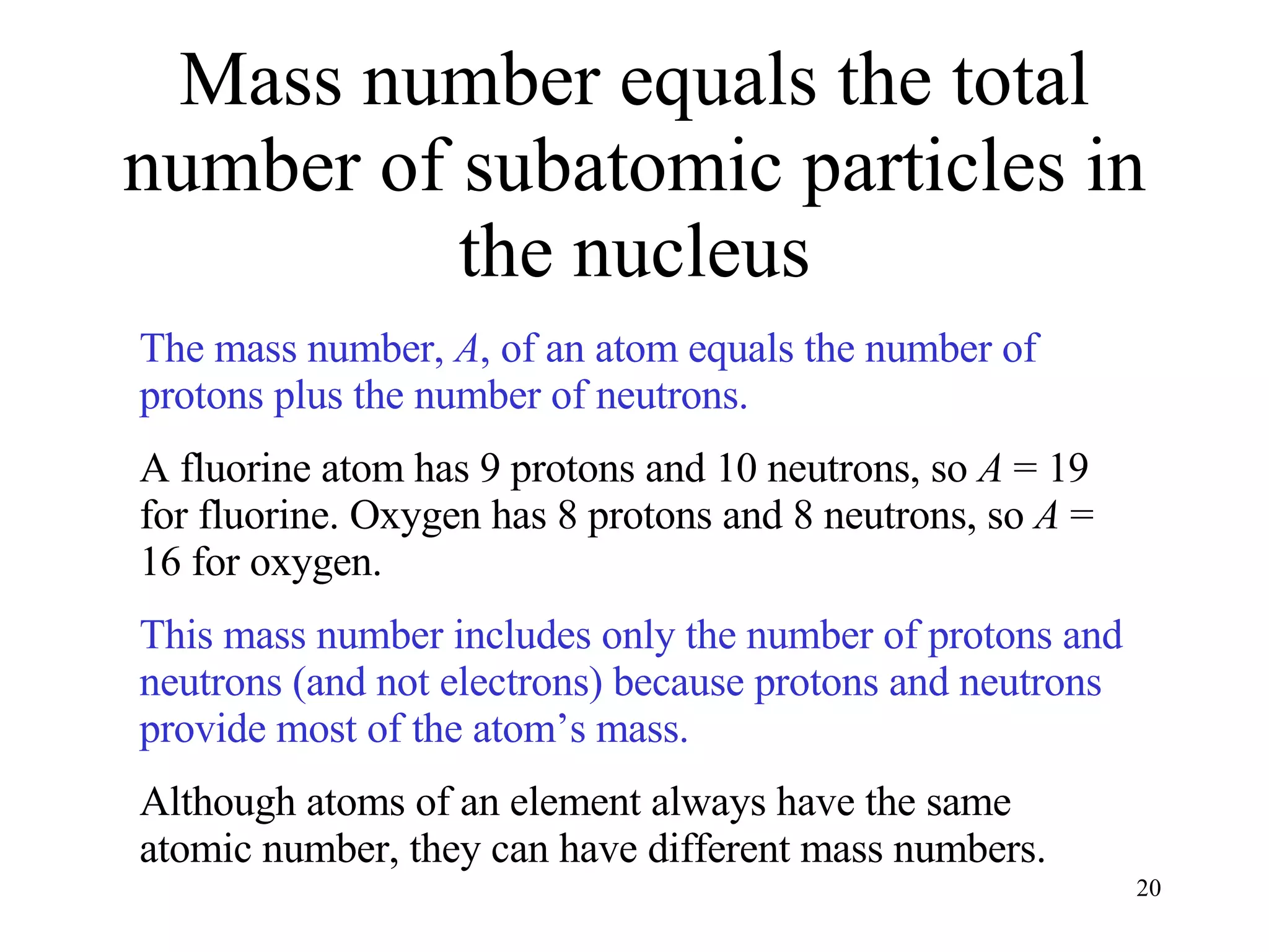 Chapter 4 - The Atom | PPT