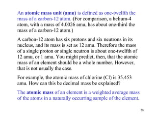 Chapter 4 - The Atom | PPT