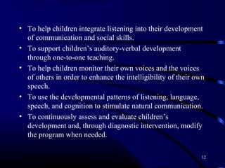 The auditory-verbal-package-2 (1) | PPT