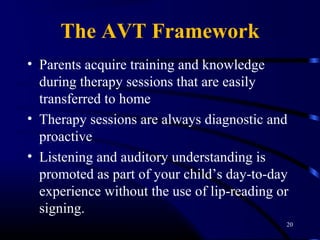 The auditory-verbal-package-2 (1) | PPT