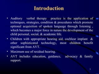 The auditory-verbal-package-2 (1) | PPT