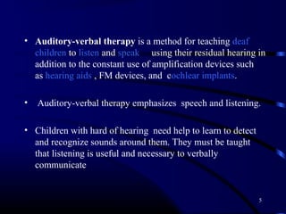 The auditory-verbal-package-2 (1) | PPT