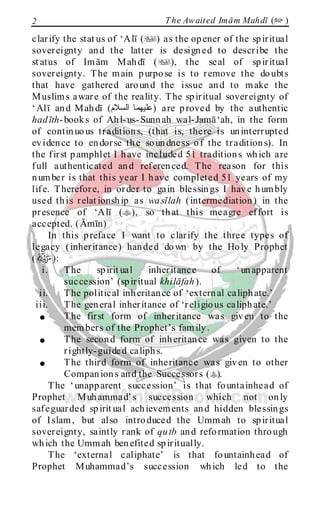 The Awaited Imam Mahdi (عليه السلام) | PDF