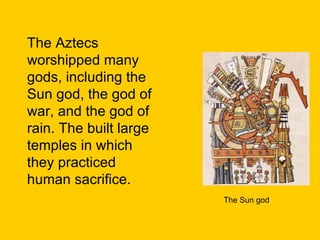The Aztec Empire | PPT | Agriculture | Industries