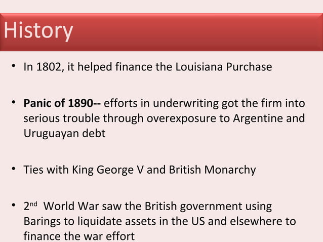 The Barings Bank Collapse | PPT