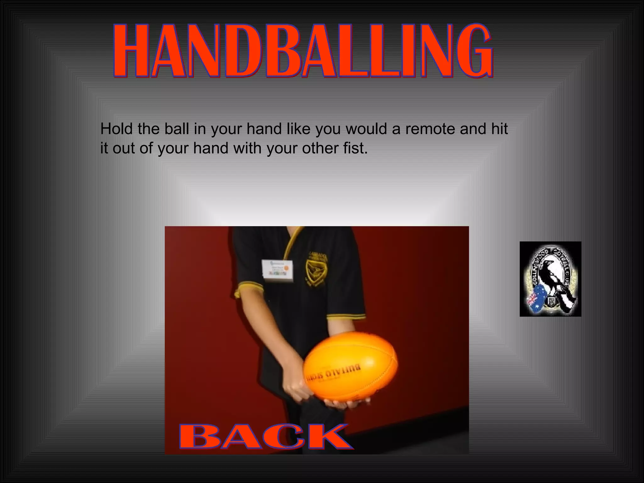 The basic skills of Afl | PPT | Australian Rules Football | Sports