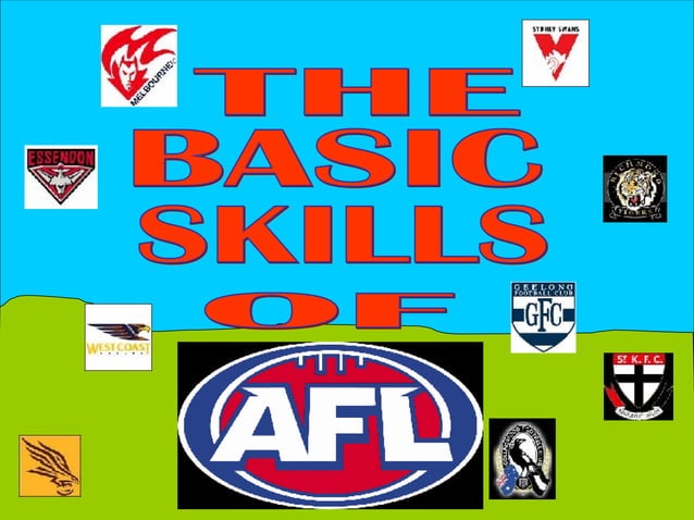 The basic skills of Afl | PPT | Australian Rules Football | Sports