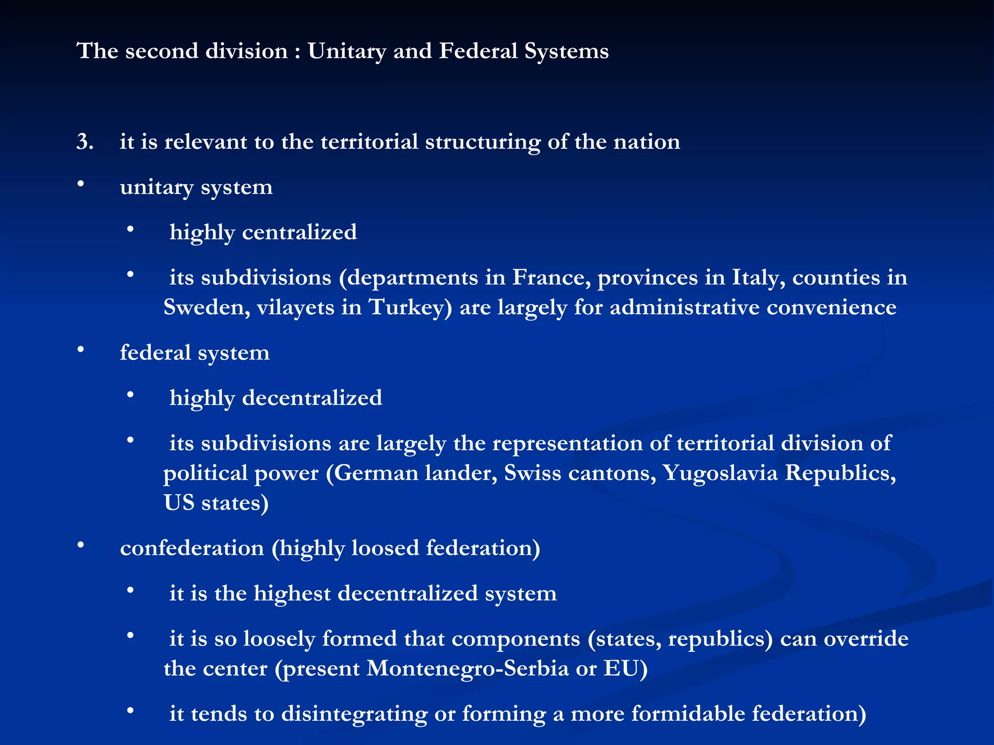 The Basic Structures Of Government | PPT