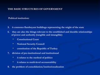The Basic Structures Of Government | PPT