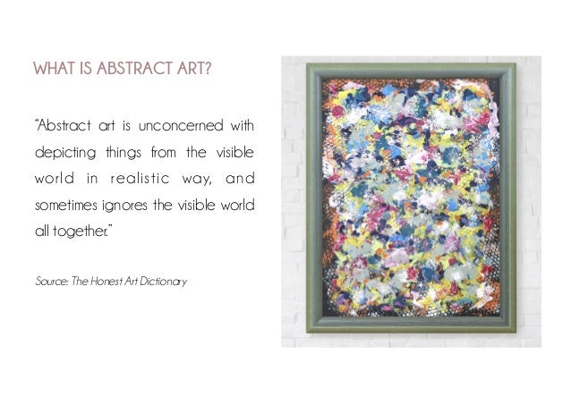 The Basics Of Abstract Art You Should Know | PPT