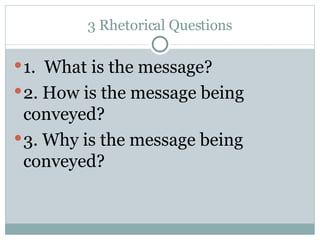 The Basics Of Rhetoric | PPT