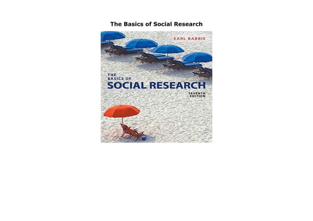 The Basics of Social Research | PDF