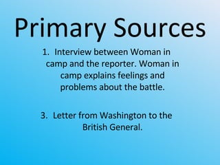 The Battle Of Saratoga.Ppt. | PPT