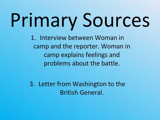 The Battle Of Saratoga.Ppt. | PPT