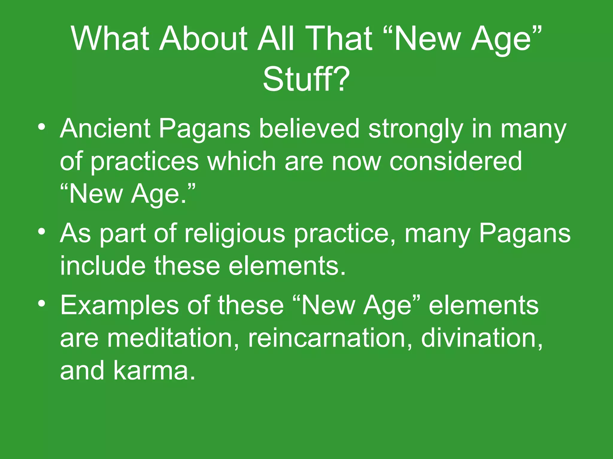 The Beauty of Paganism | PPT